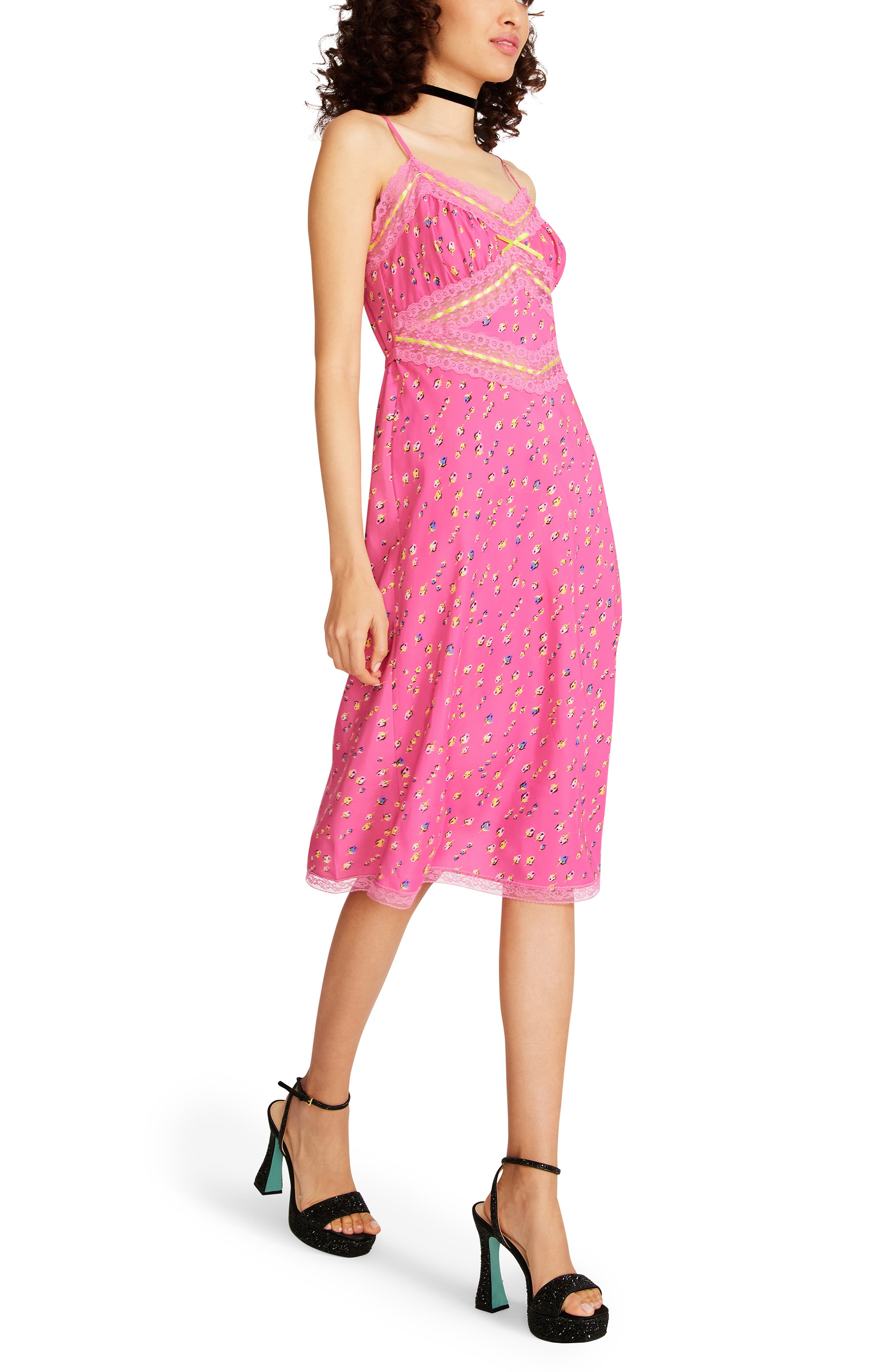 Betsey Johnson Hollywood Lace Trim Dress | Nordstromrack