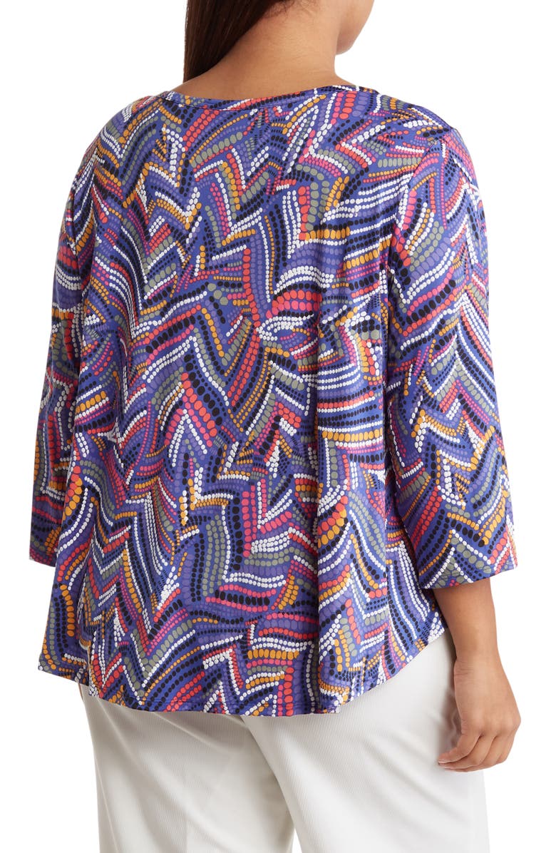 RUBY RD Keyhole Neck Blouse | Nordstromrack