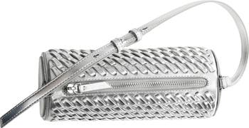 MANGO Lattice Effect Cylindrical Shoulder Bag | Nordstrom