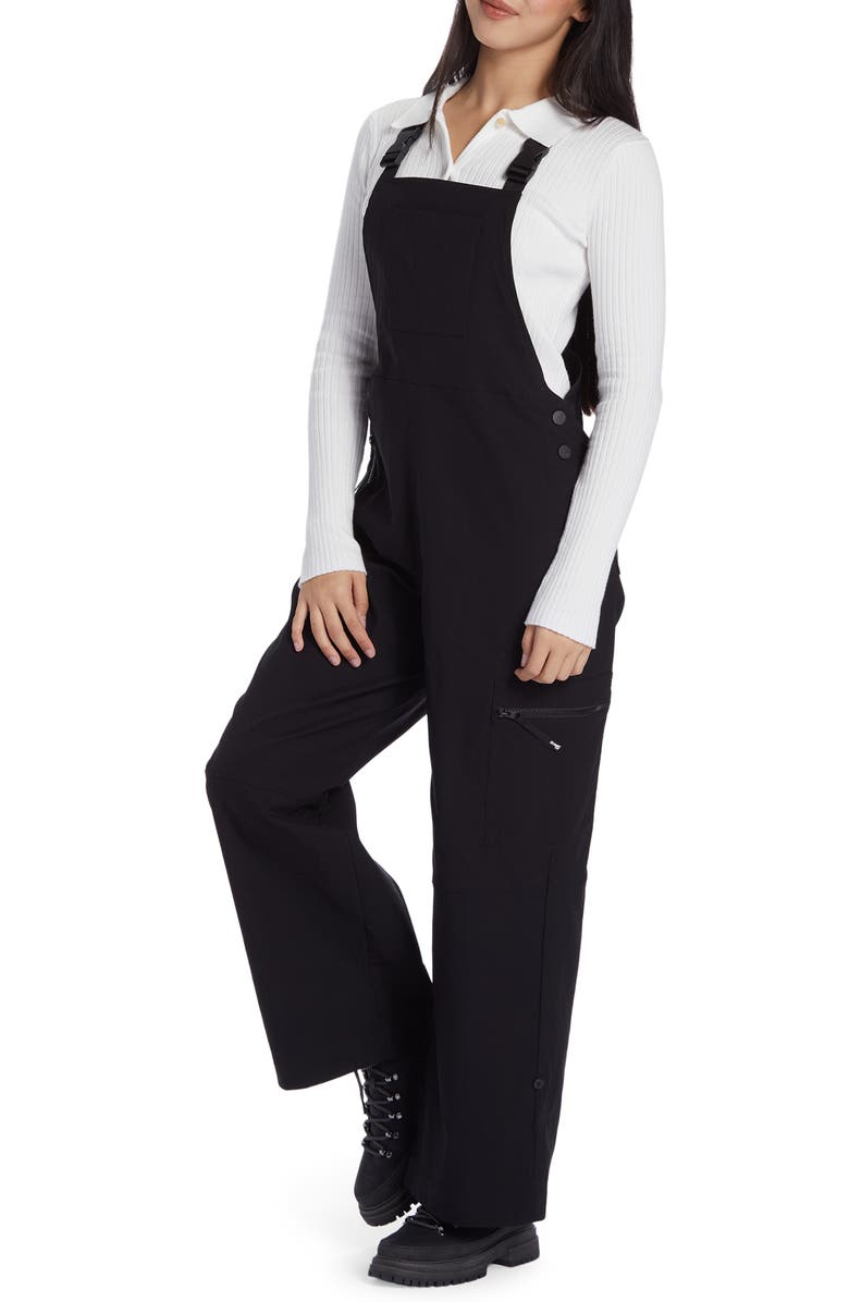 Roxy x Chloe Kim Insulated Cargo Overalls | Nordstrom