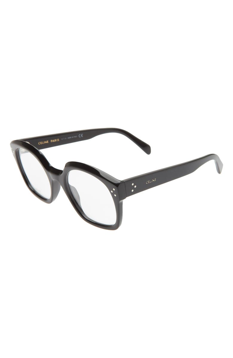 CELINE 52mm Round Optical Glasses | Nordstrom