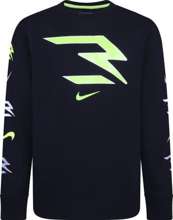 3 Brand Kids' Ticker Tape Long Sleeve Graphic T-Shirt | Nordstromrack
