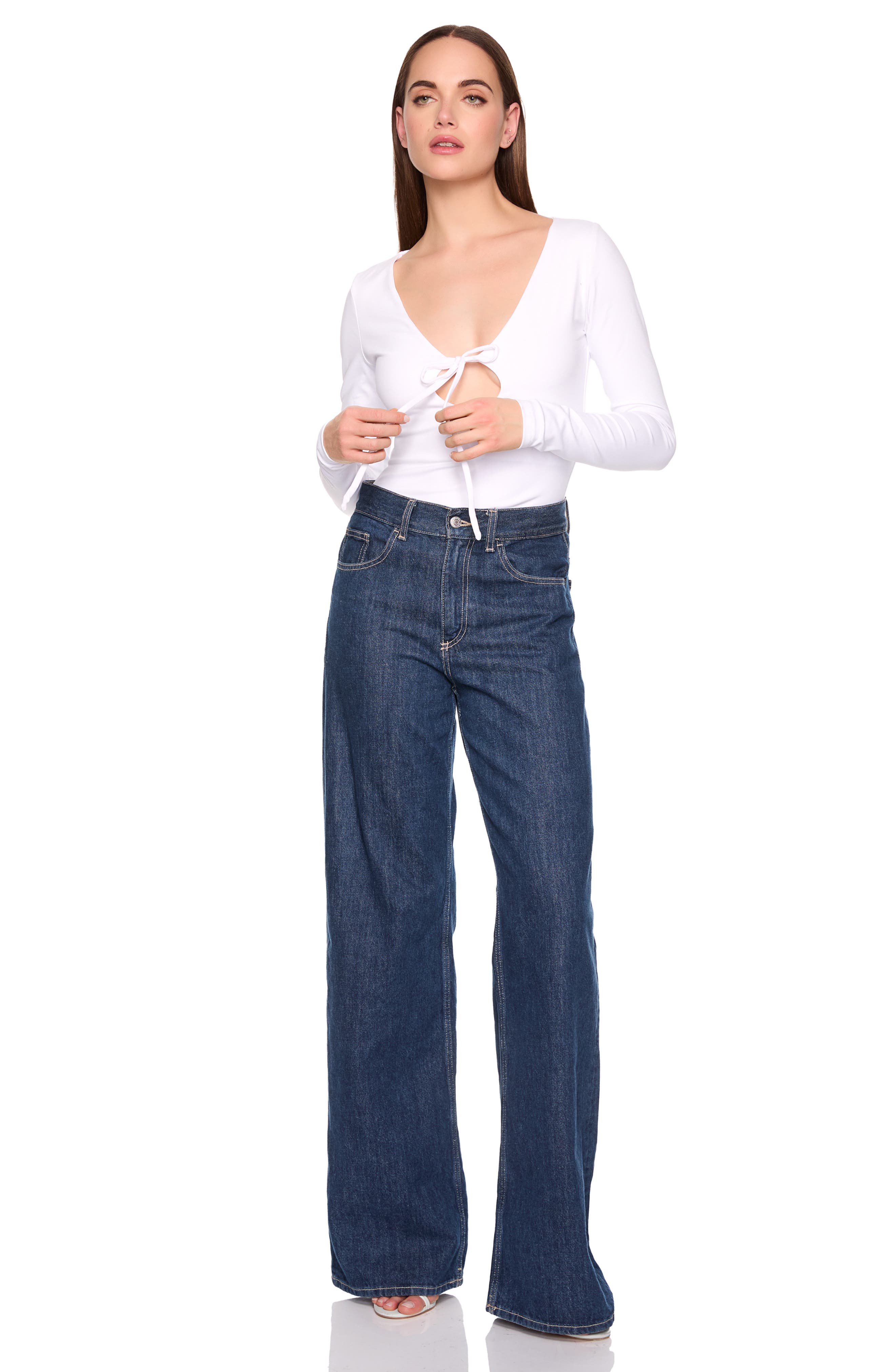 Susana Monaco Tie Circle Top | Nordstromrack