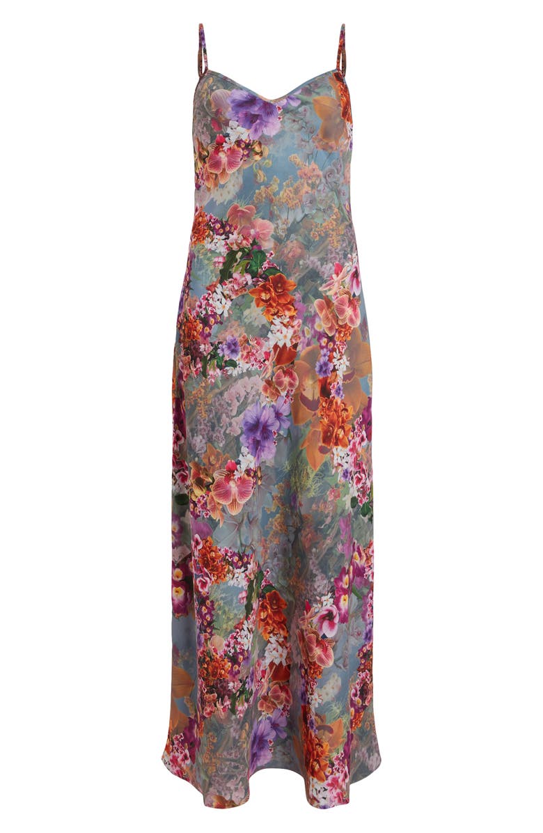 AllSaints Bryony Lucia Floral Print Slipdress | Nordstromrack