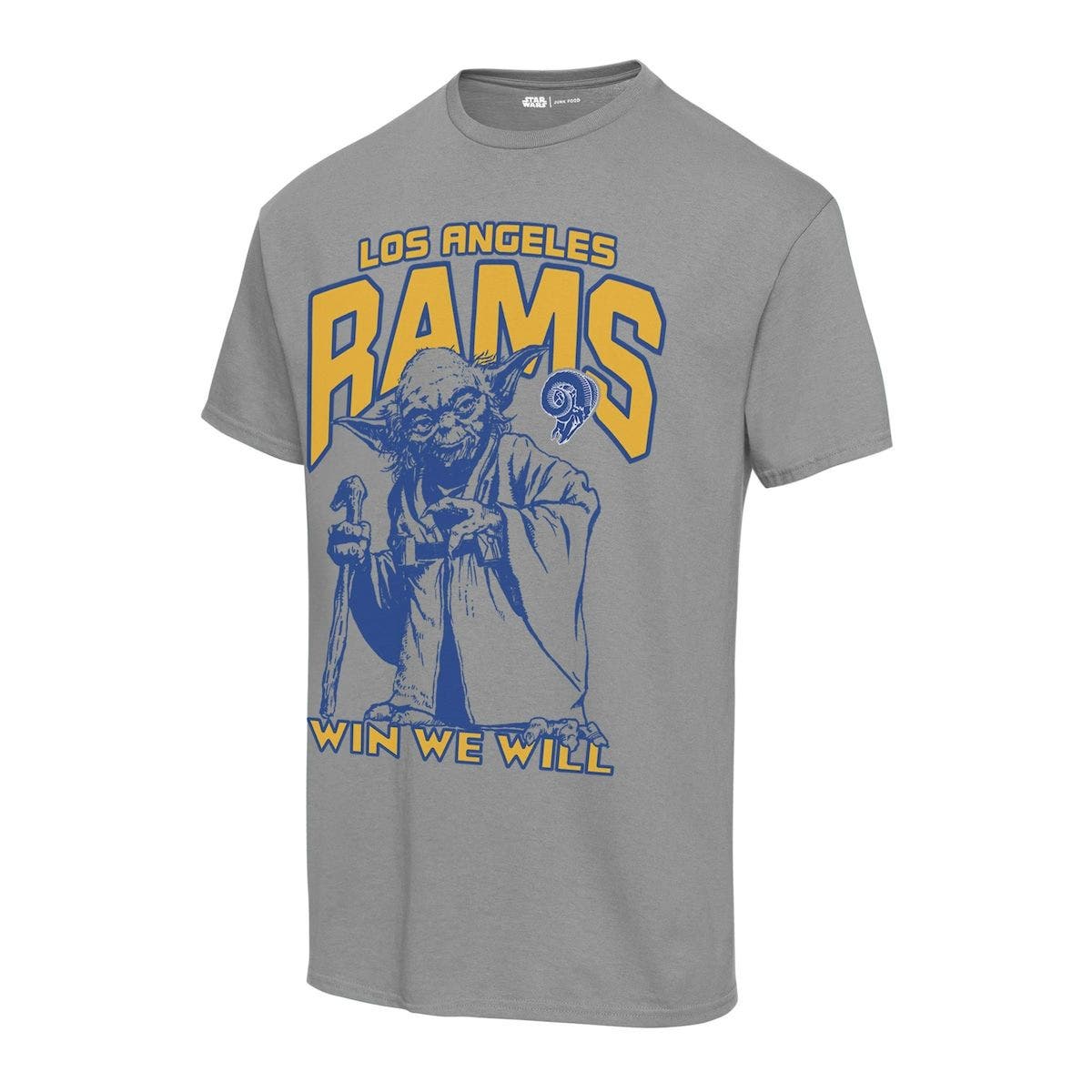 Junk Food Unisex Junk Food Graphite Los Angeles Rams Disney Star Wars ...