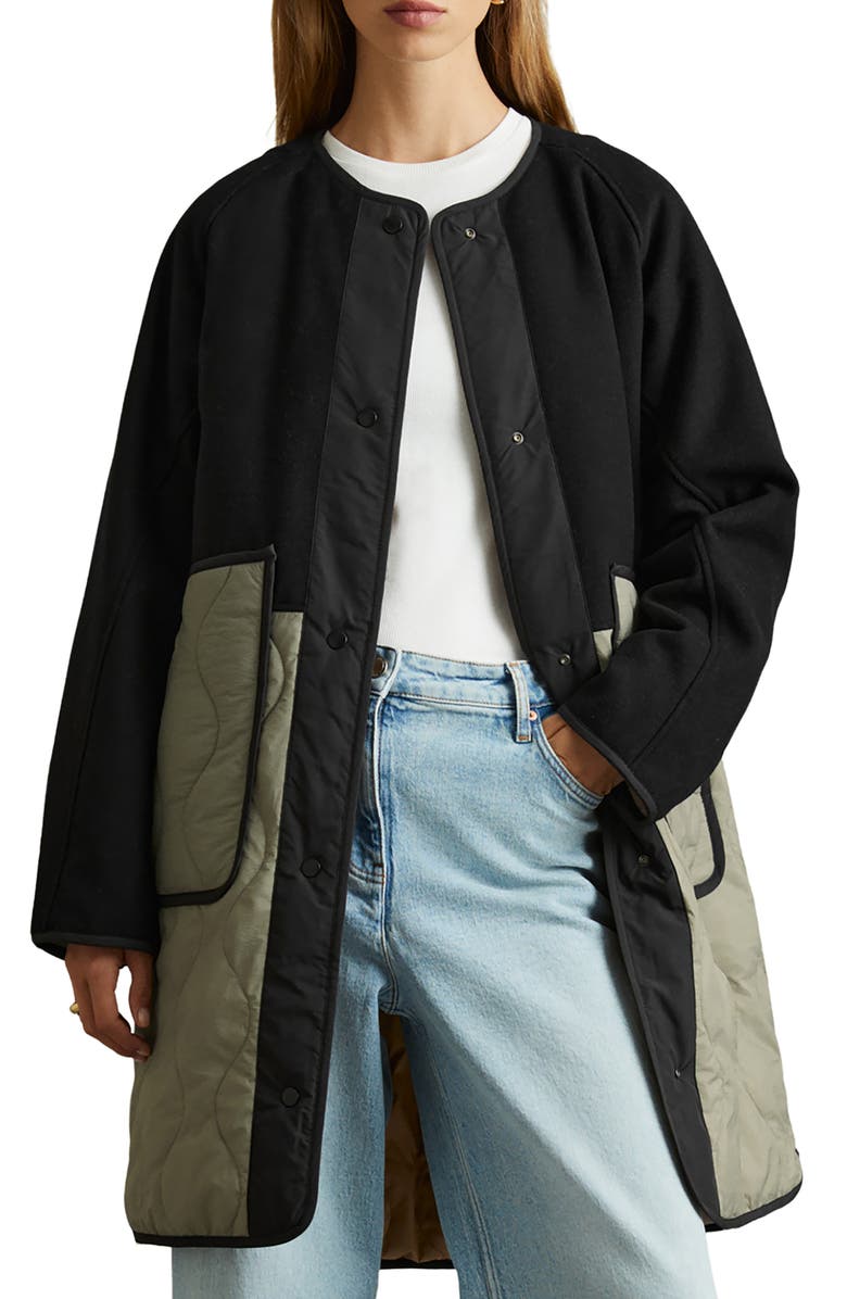 Reiss Ollie Reversible Quilted Jacket | Nordstromrack