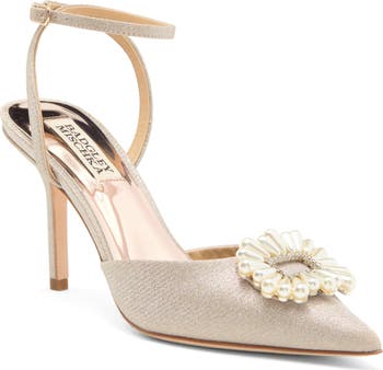 Badgley Mischka Collection Nicky Ankle Strap Pump (Women) | Nordstromrack