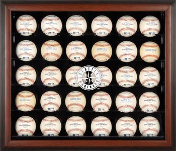 FANATICS AUTHENTIC Seattle Mariners Logo Brown Framed 30-Ball Display ...