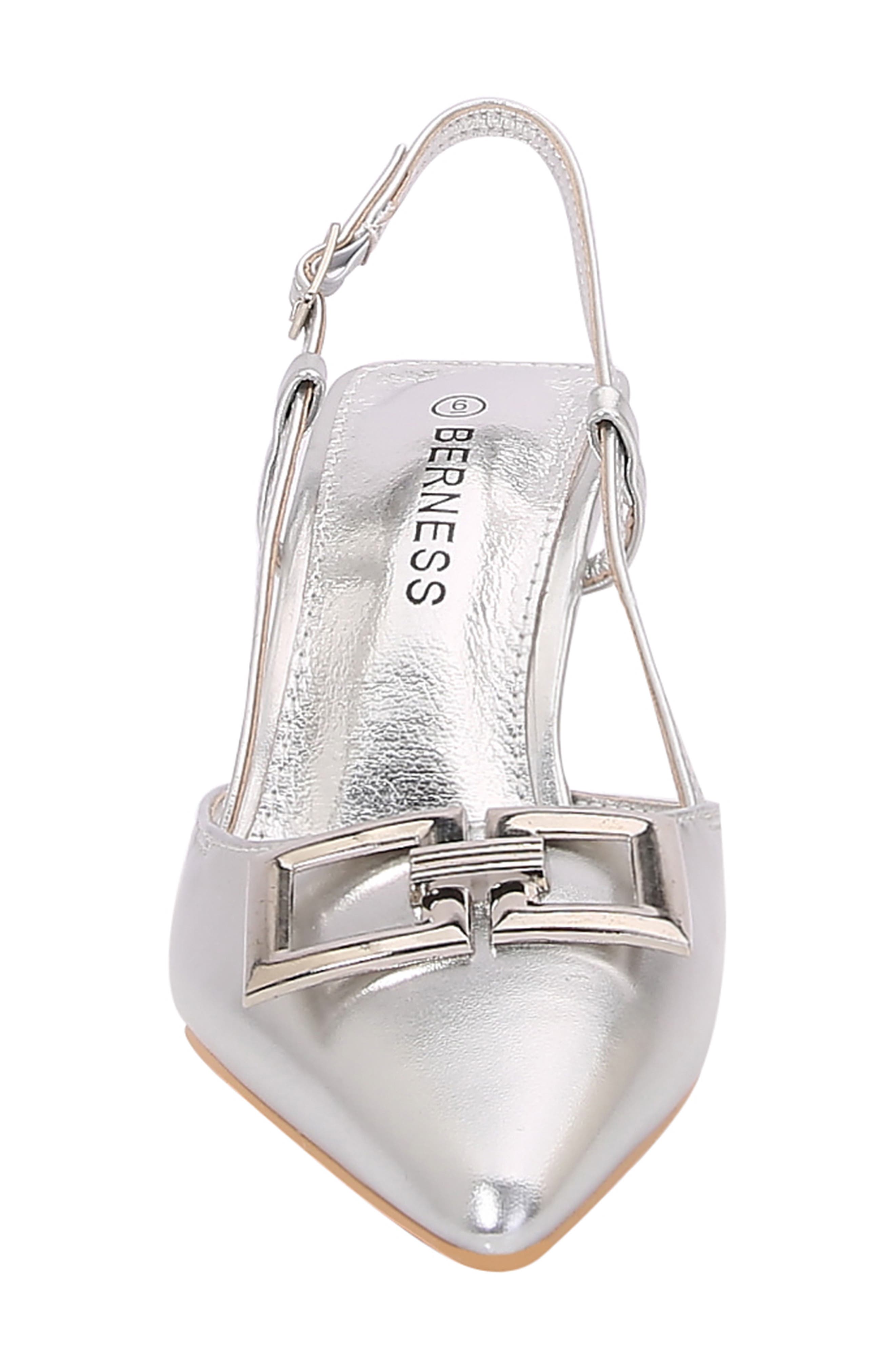 BERNESS Angie Buckle Slingback Pump (Women) | Nordstromrack