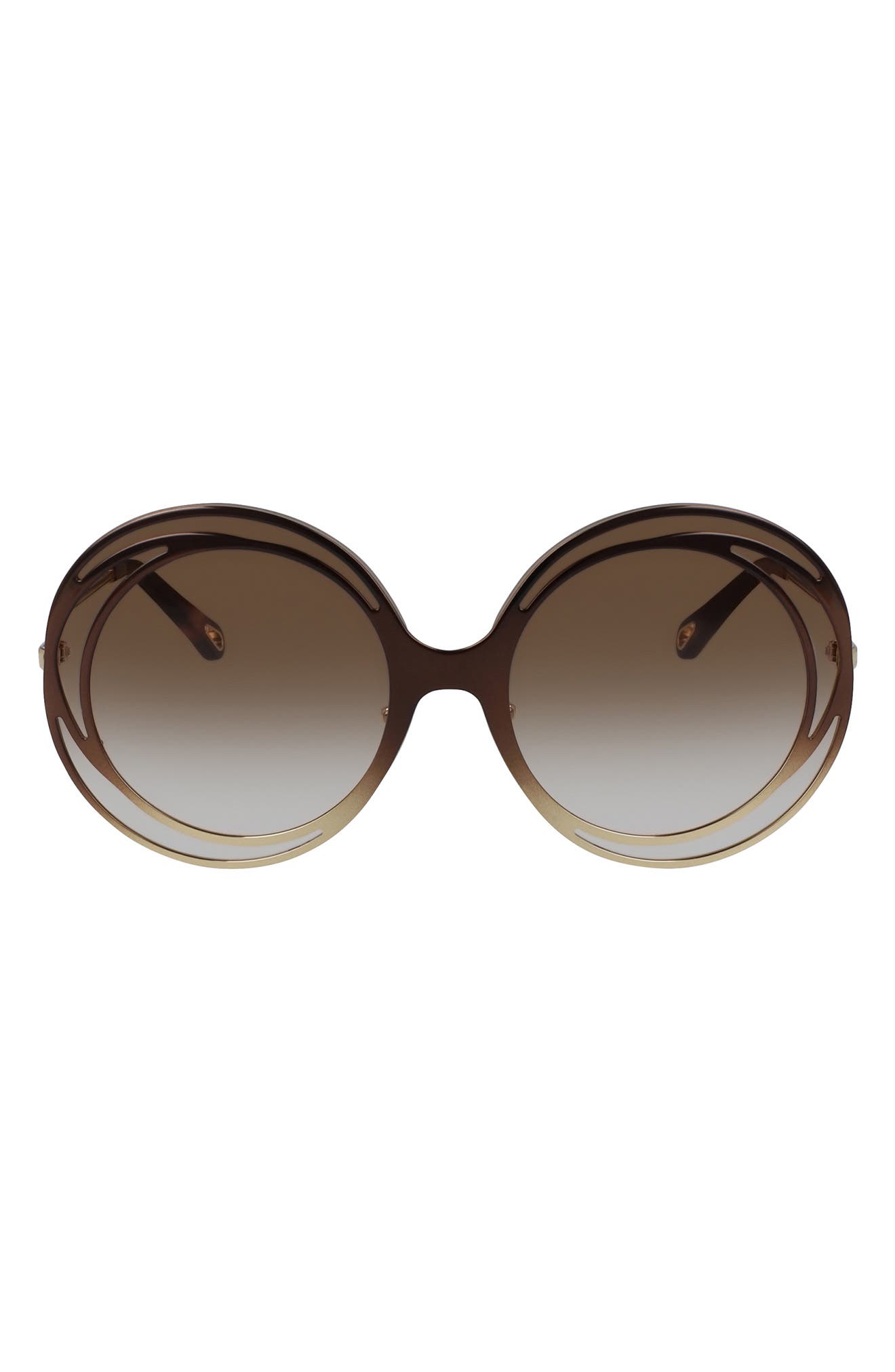 Chloé Round Gradient Sunglasses - 62 mm | Nordstromrack