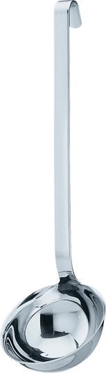 Rosle Stainless Steel Ladle With Hook Handle and Pouring Rim, 3.7-ounce ...
