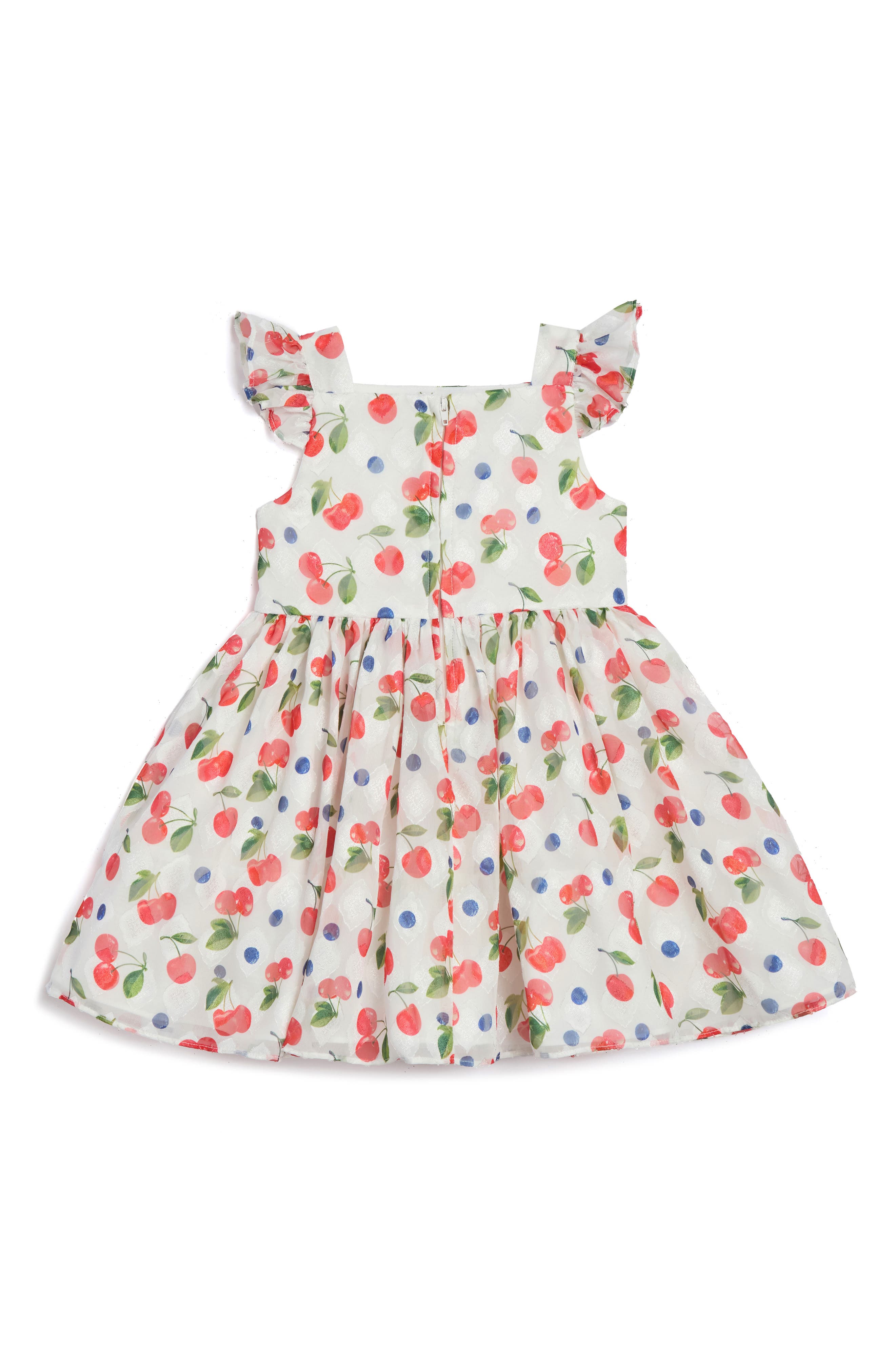 Pippa & Julie Kids' Cherry Print Chiffon Dress | Nordstromrack