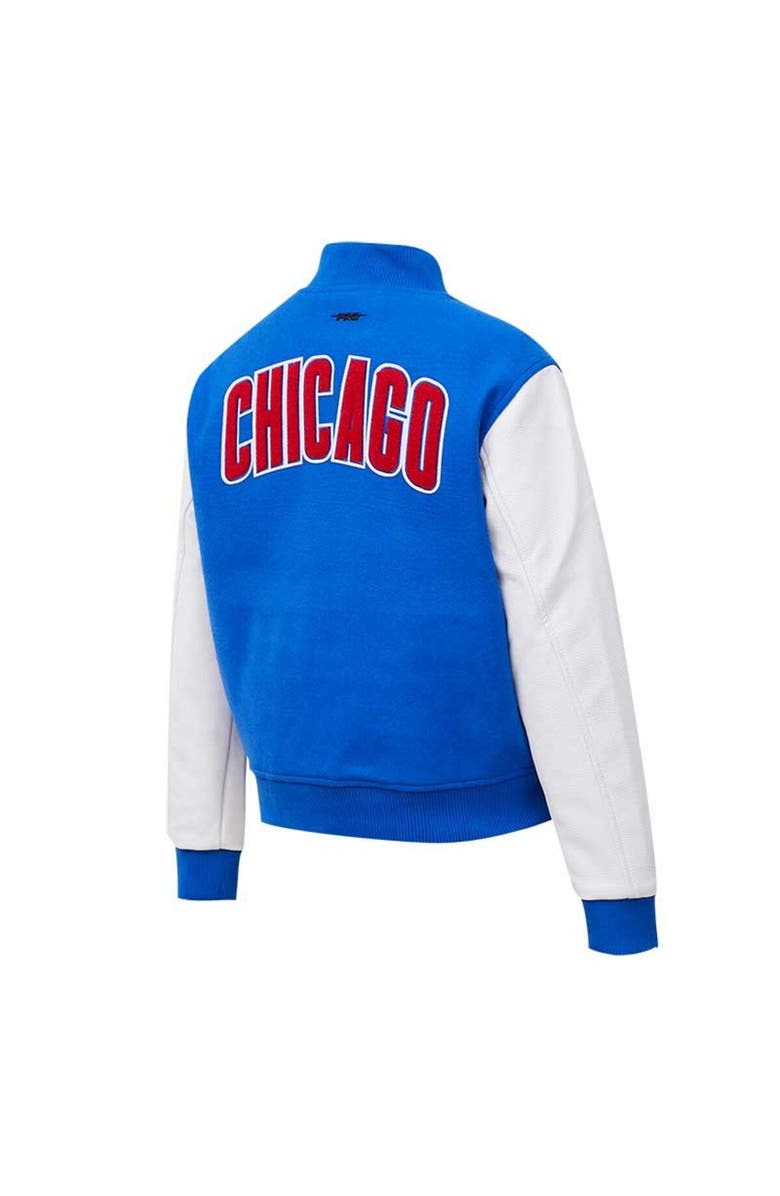 PRO STANDARD Women's Pro Standard Royal Chicago Cubs Wool Full-Zip ...