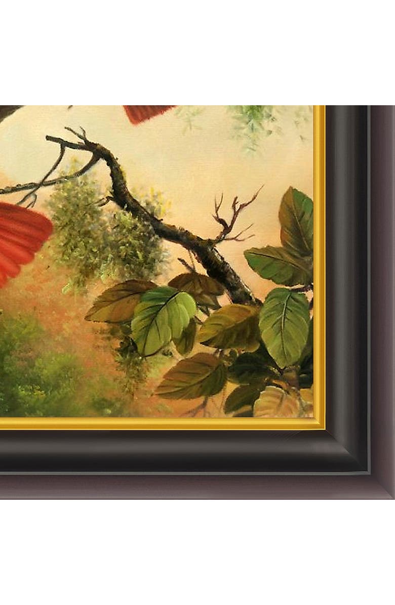 OVERSTOCK ART Two Hooded Visorbearer Hummingbirds by Martin Johnson ...