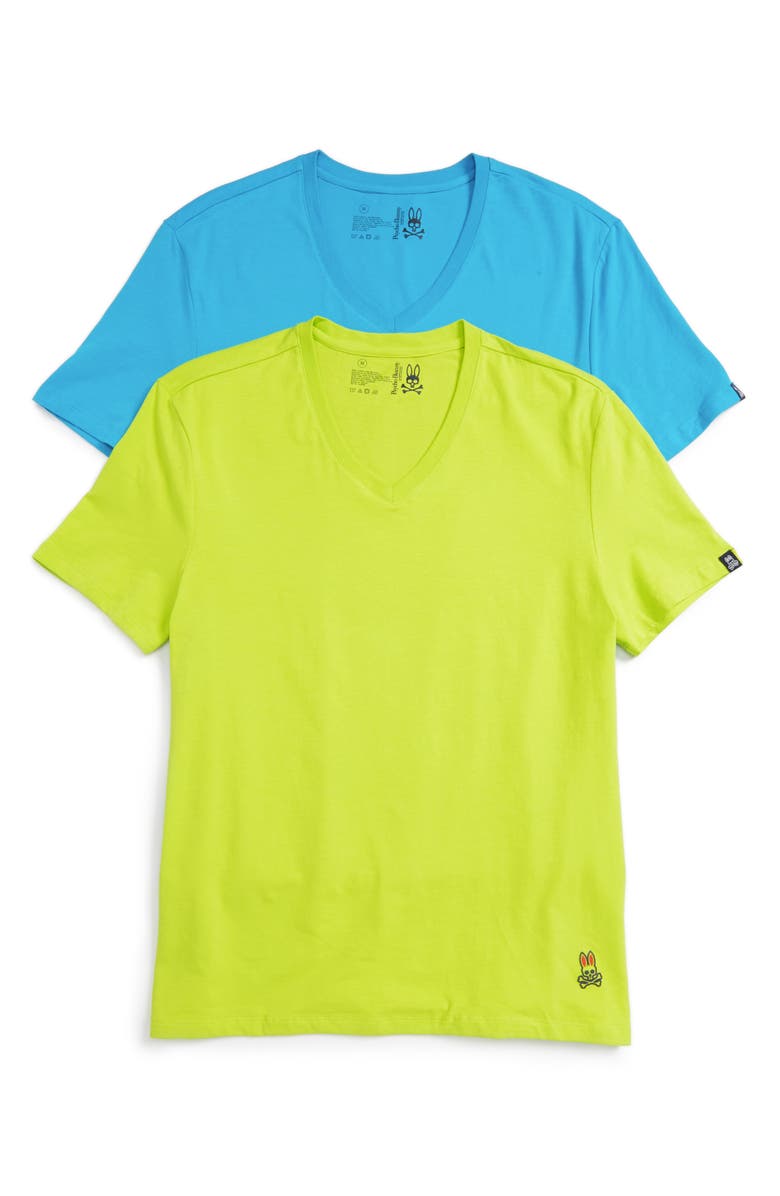 Psycho Bunny Cool Colors 2-Pack Undershirt | Nordstromrack