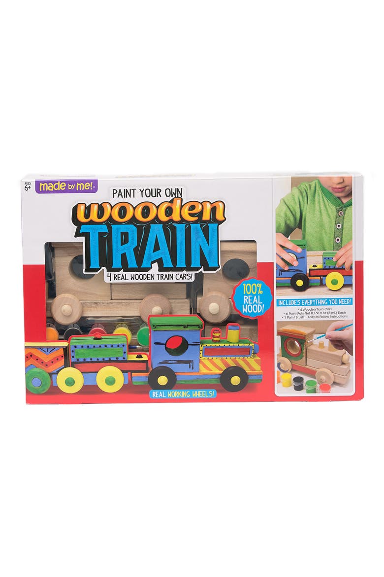 Paint Your Own Wooden Train | Nordstromrack
