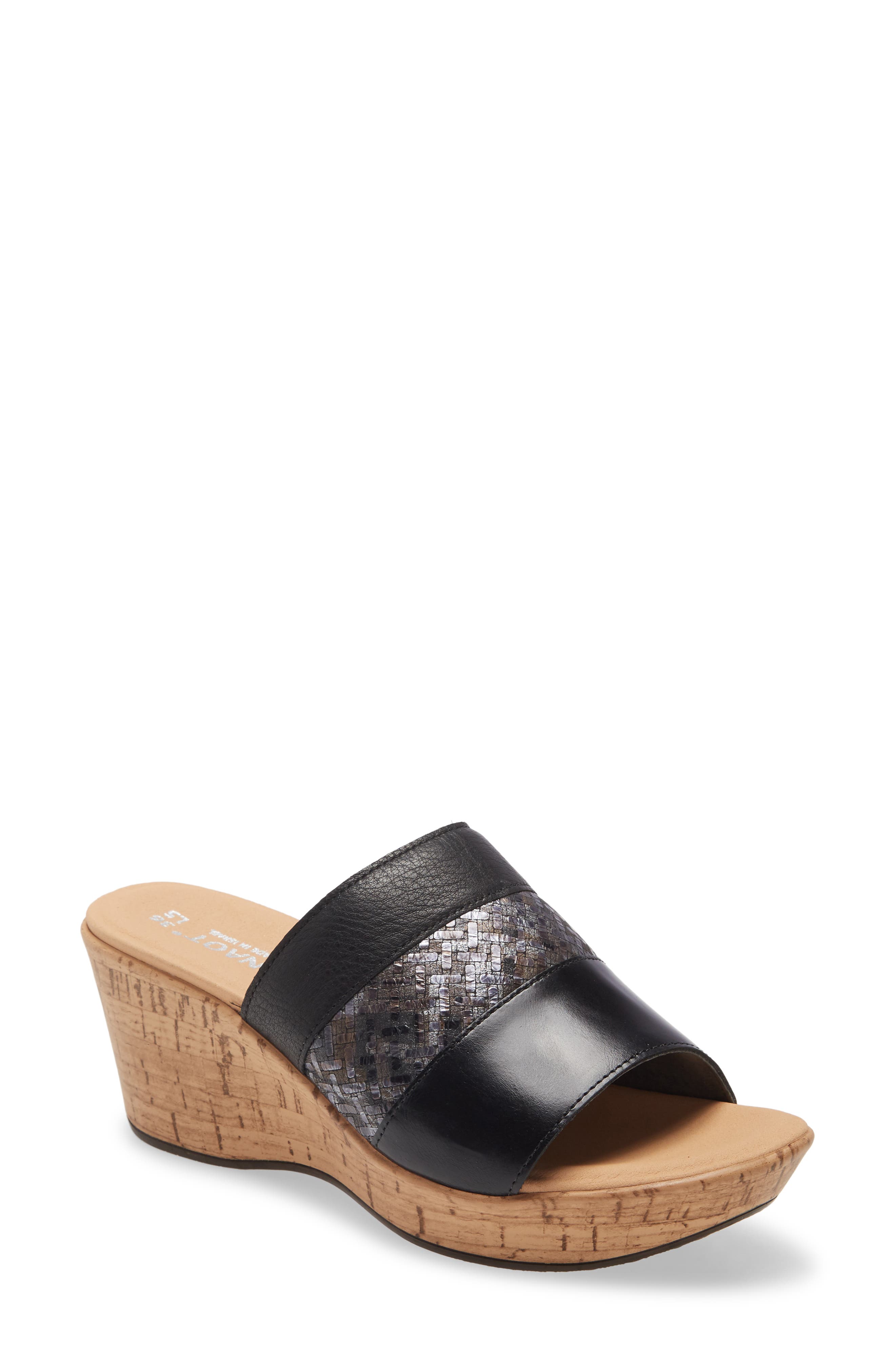 Naot Tiki Wedge Slide Sandal (Women) | Nordstromrack
