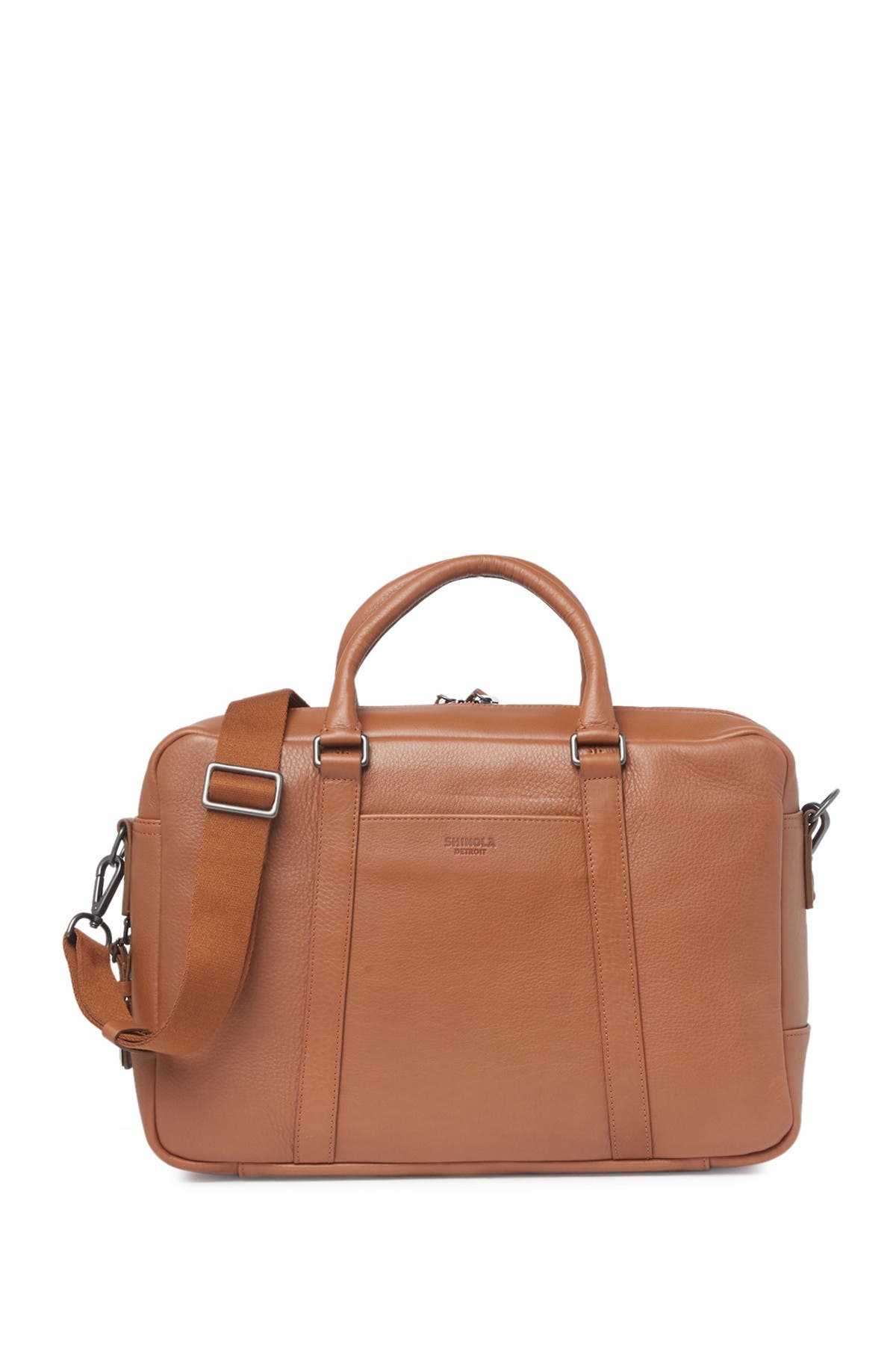 Shinola Leather Signature Slim Leather Briefcase | Nordstromrack