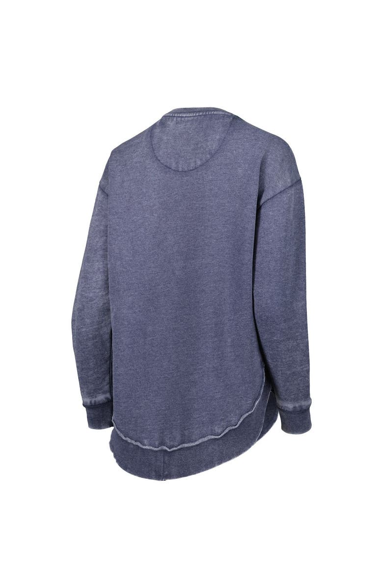 PRESSBOX Women's Pressbox Navy Arizona Wildcats Vintage Wash Pullover ...