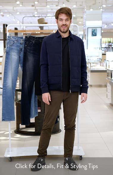 BOSS Sigmon Quilted Zip Jacket | Nordstromrack