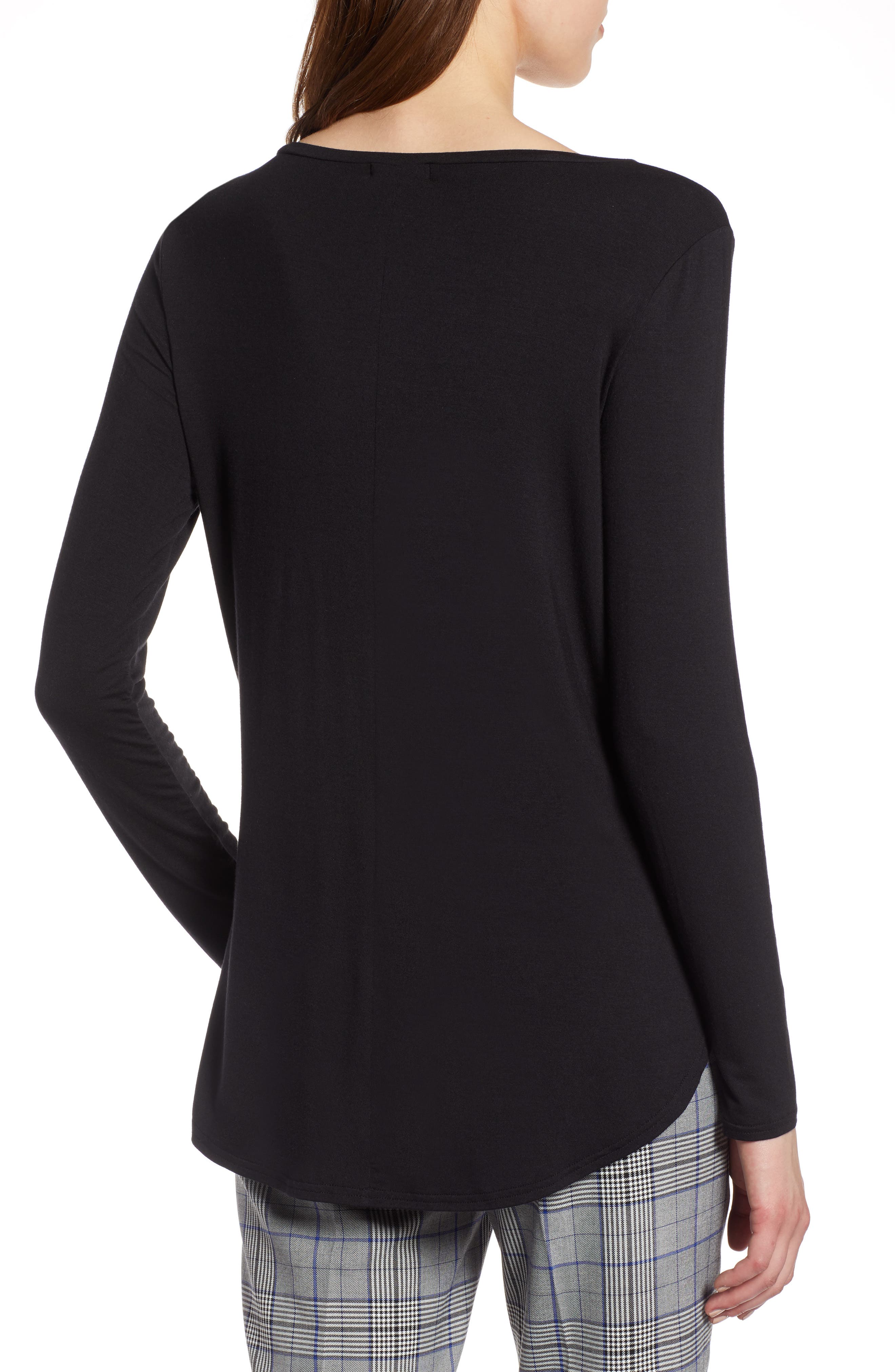Halogen® V-Neck Tunic | Nordstrom