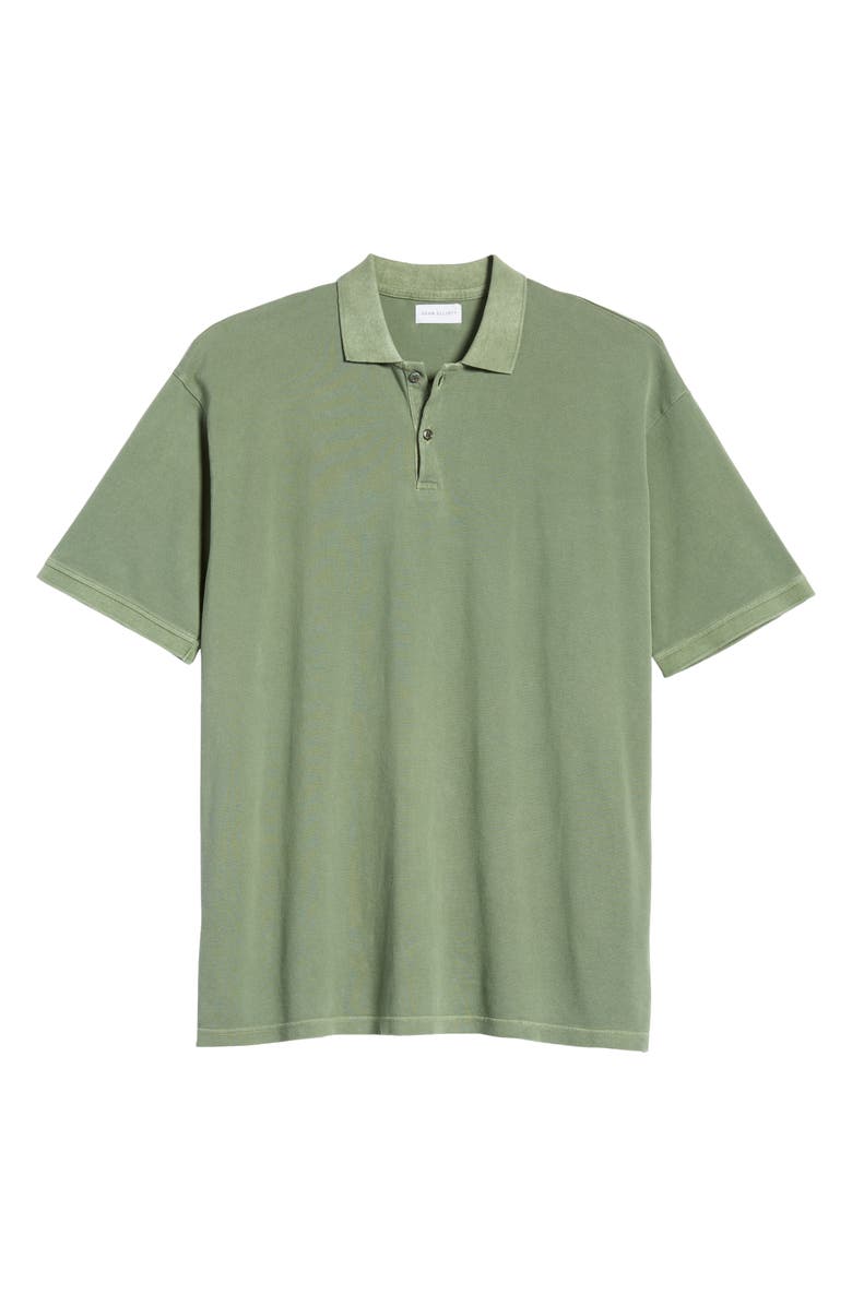 John Elliott Meadow Cotton Polo Shirt | Nordstromrack