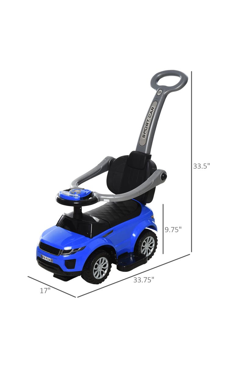 Aosom 3-in-1 Kids Push Car with Horn, Music, Light | Nordstrom