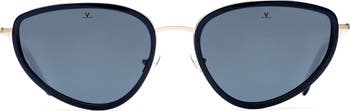 Vuarnet 59mm Alpine Vision Oval Sunglasses | Nordstromrack