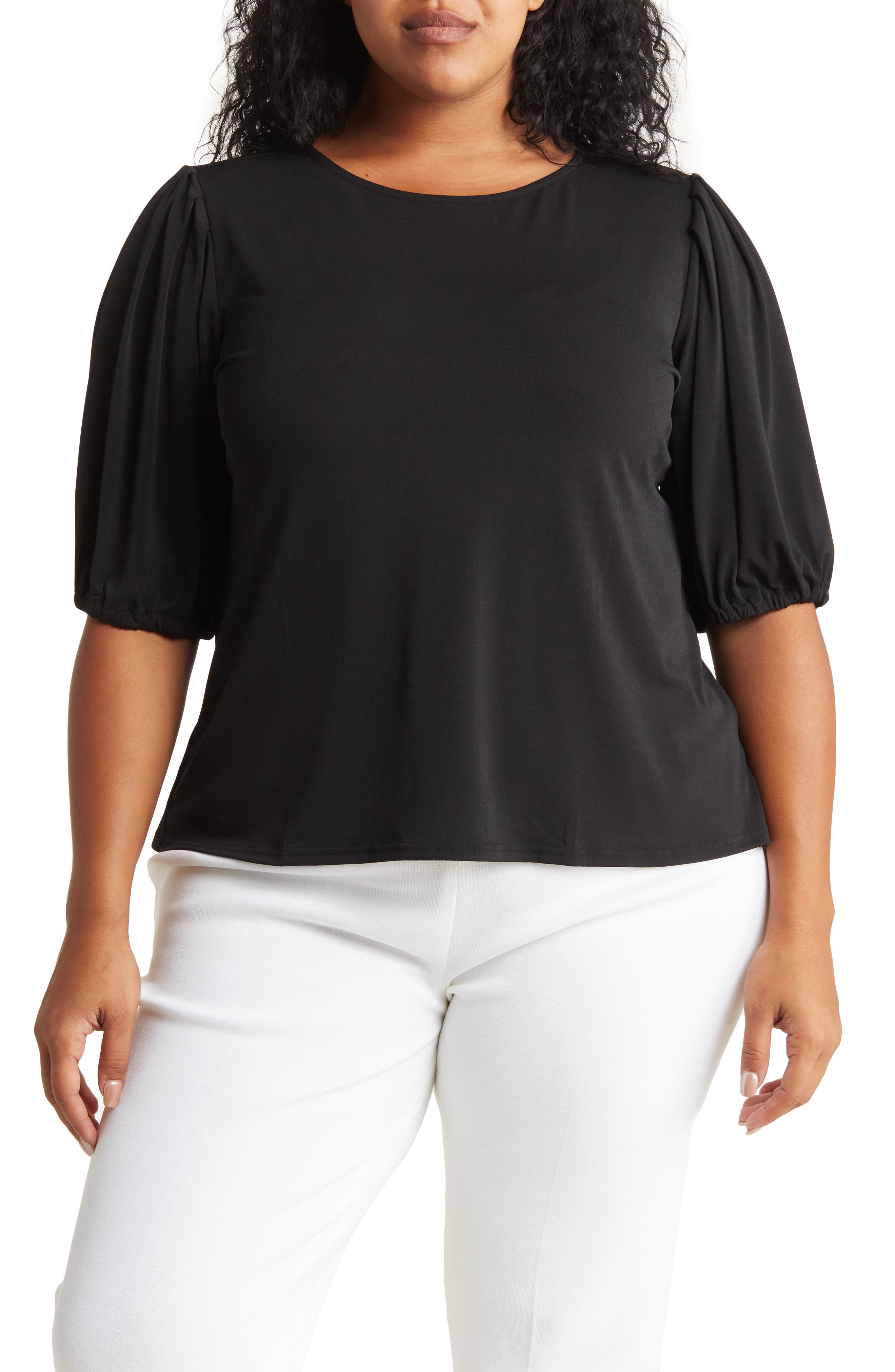 NORDSTROM RACK Three-Quarter Puff Sleeve Top | Nordstromrack