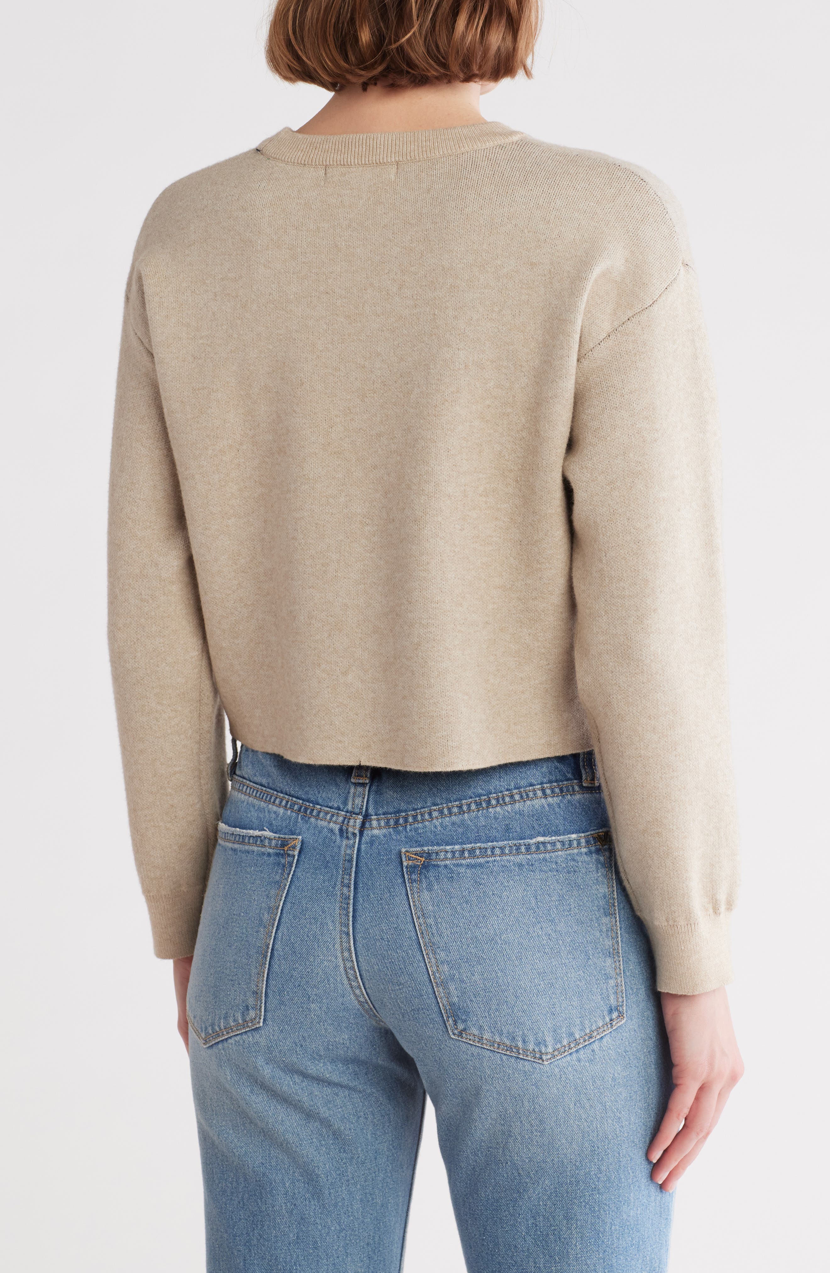 Vigoss Destination Crop Pullover Sweater | Nordstromrack