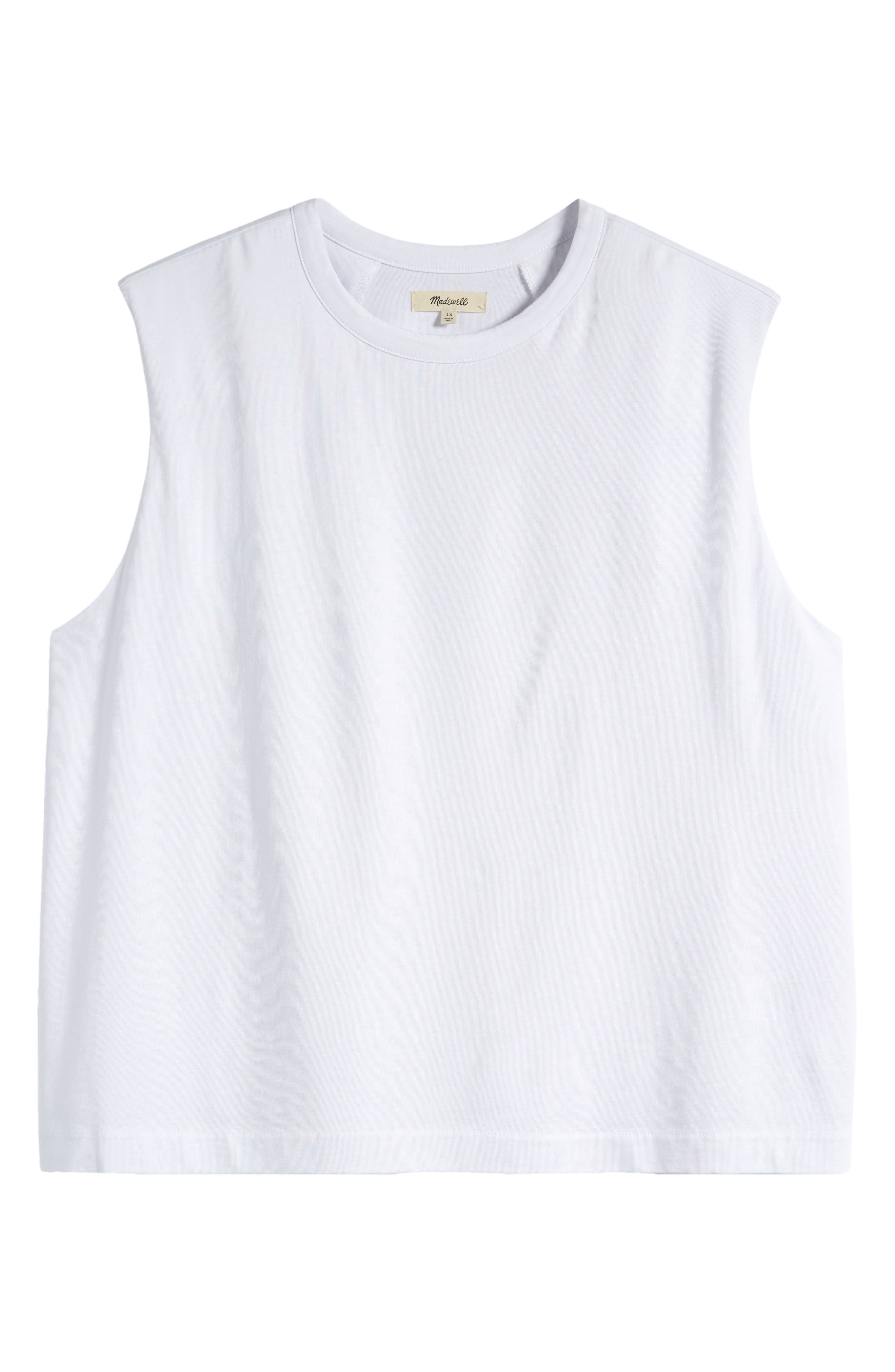 Structured Shoulder Pad Muscle Tee (Women) | Nordstromrack