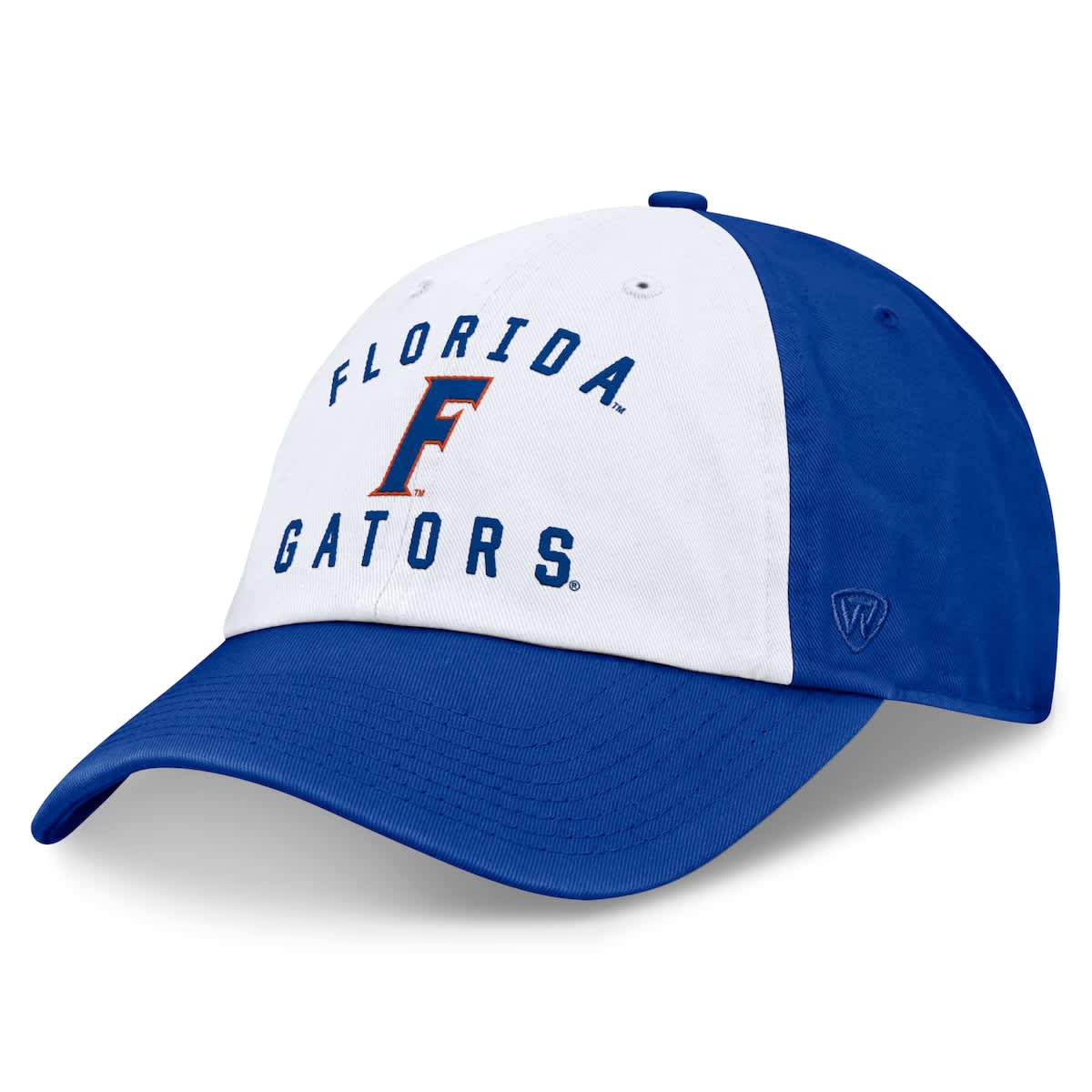 TOP OF THE WORLD Men's Top of the World White/Royal Florida Gators ...