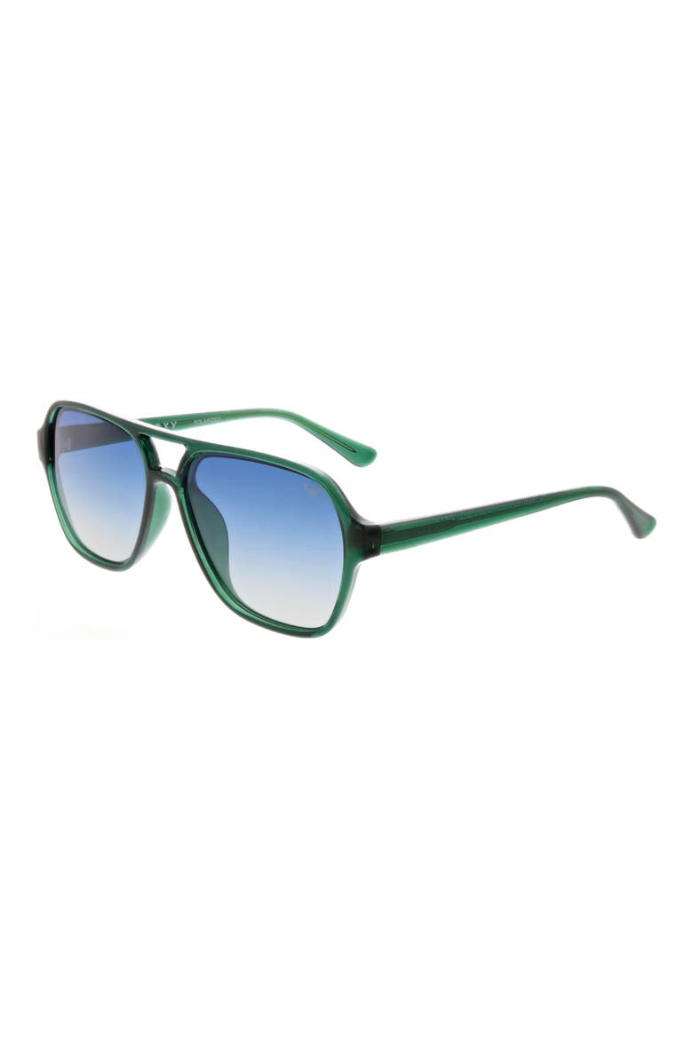 59mm Gradient Polarized Aviator Sunglasses (Women) | Nordstromrack