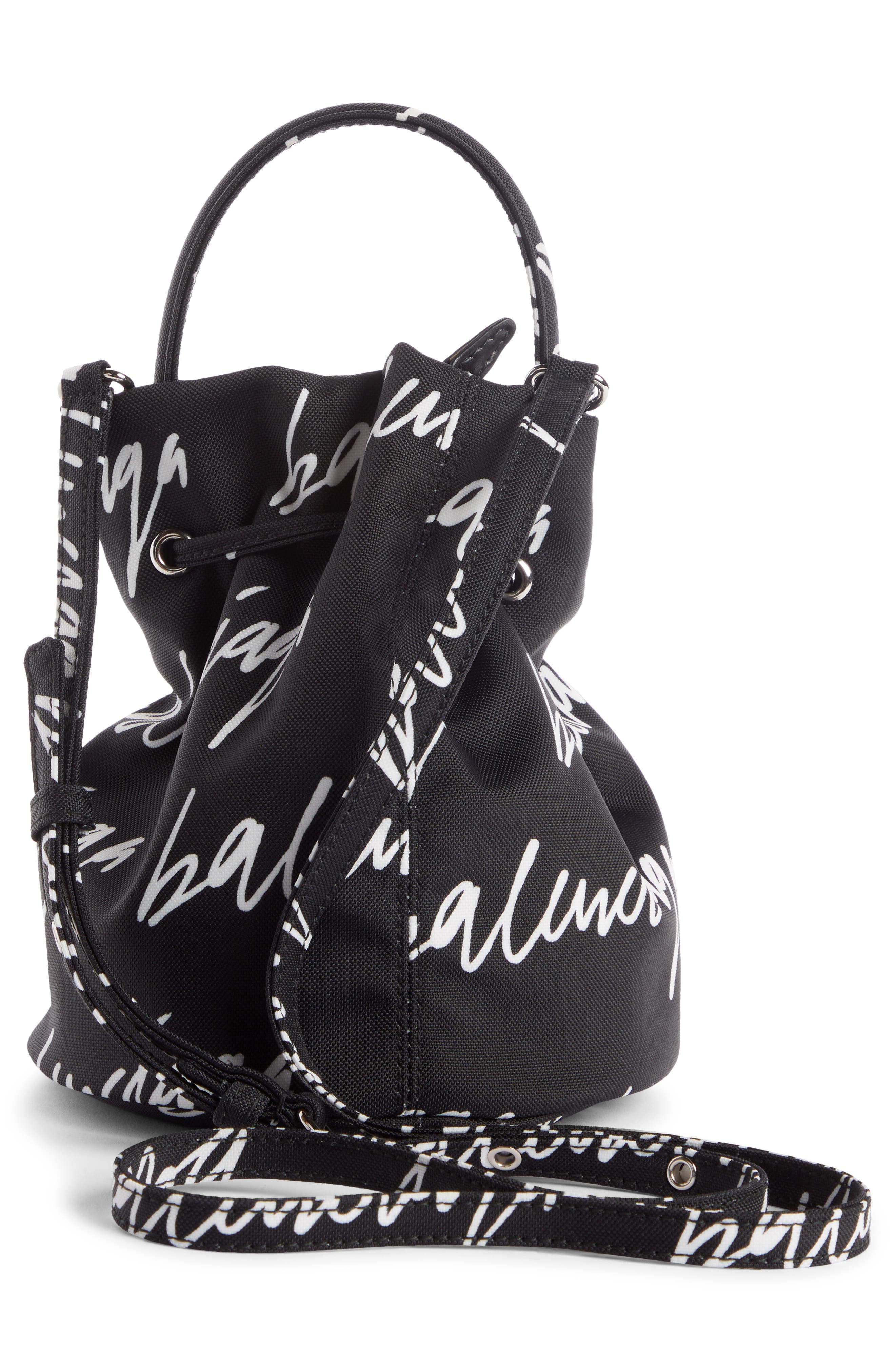 Balenciaga Extra Small Wheel Logo Bucket Bag | Nordstrom