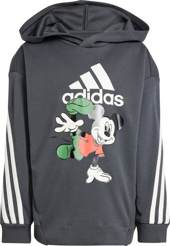 adidas Originals x Disney Kids' Mickey Mouse Hoodie | Nordstrom