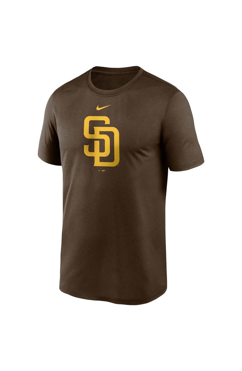 Nike Men's Nike Brown San Diego Padres Large Logo Legend Performance T ...