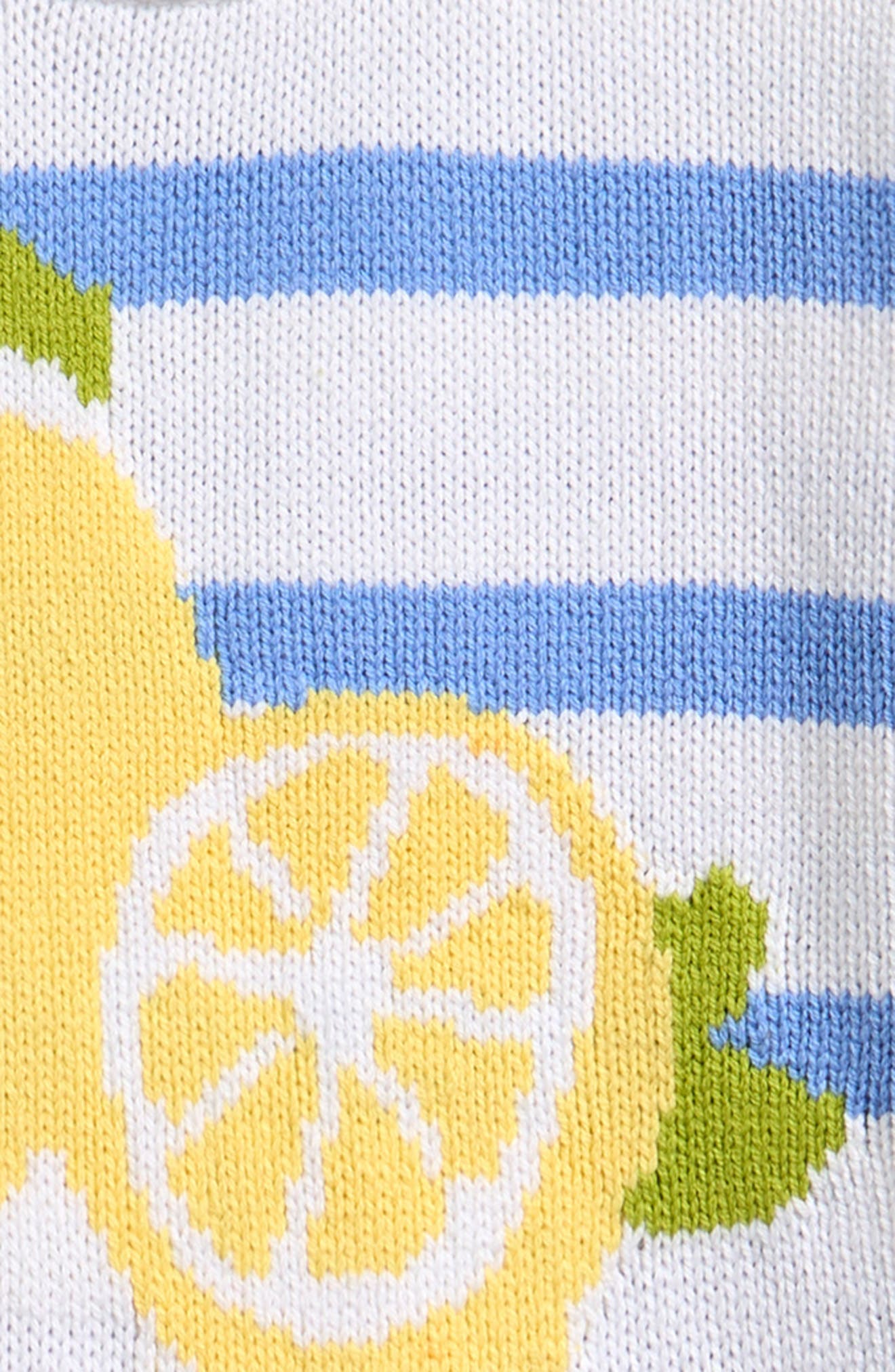 Freshman Kids' Stripe Lemon Graphic Cotton Blend Sweater | Nordstrom