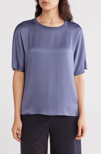 Theory Drape Satin Top | Nordstromrack