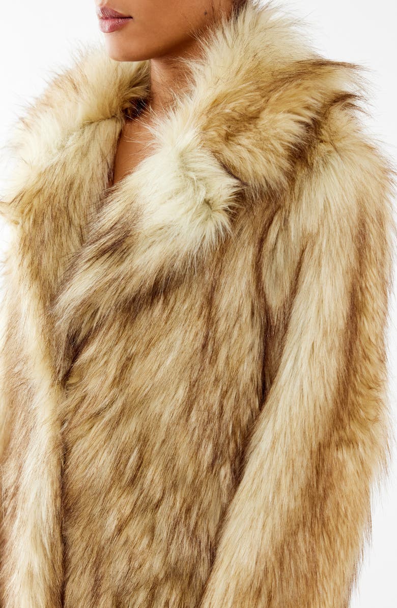 BDG Urban Outfitters Maxi Faux Fur Coat | Nordstromrack