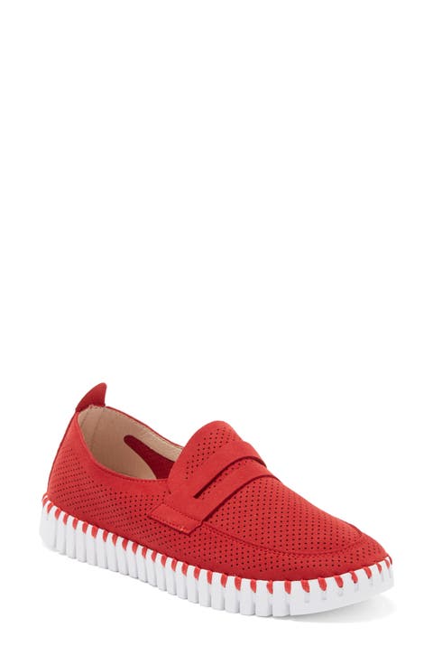 Red Loafers for Women | Nordstrom Rack