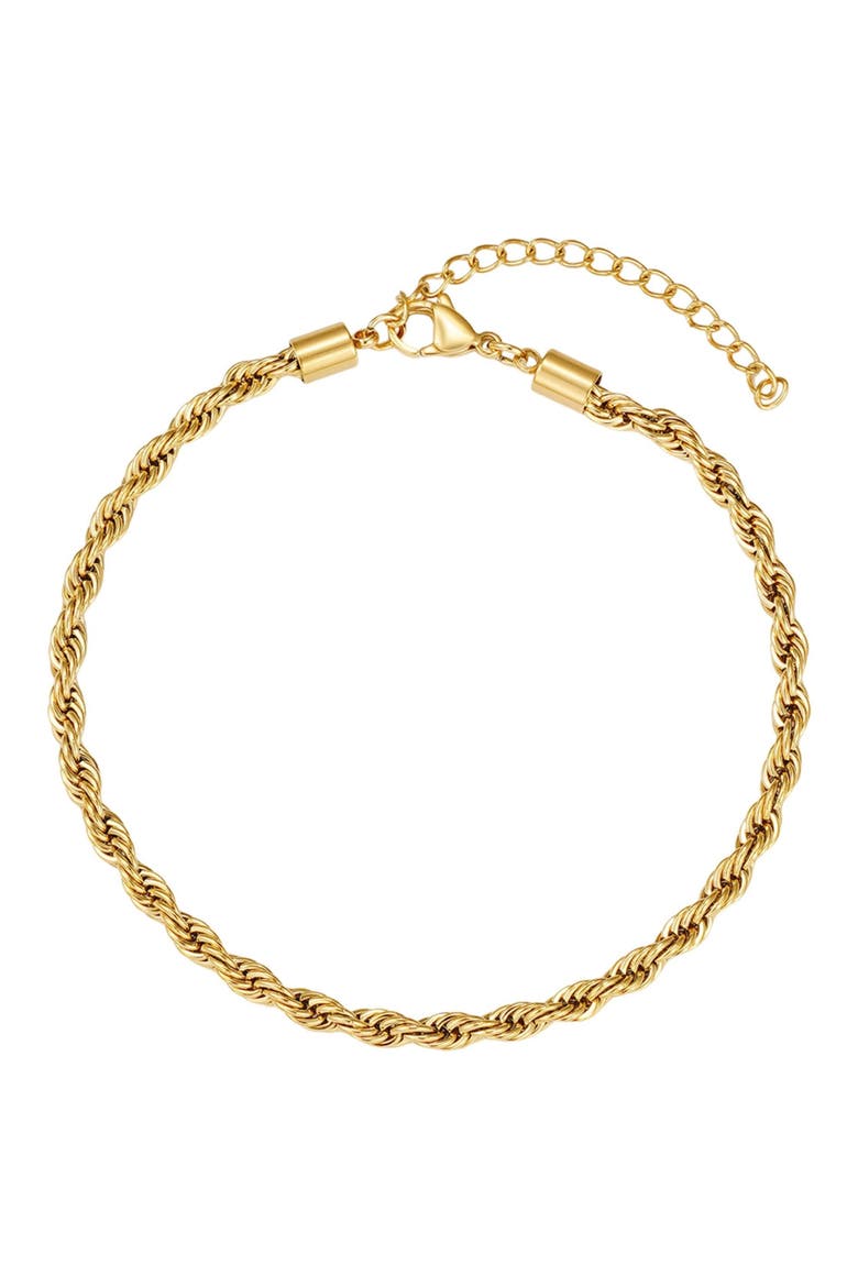 Tarnish Resistant Twisted Chain Anklet (Women) | Nordstromrack