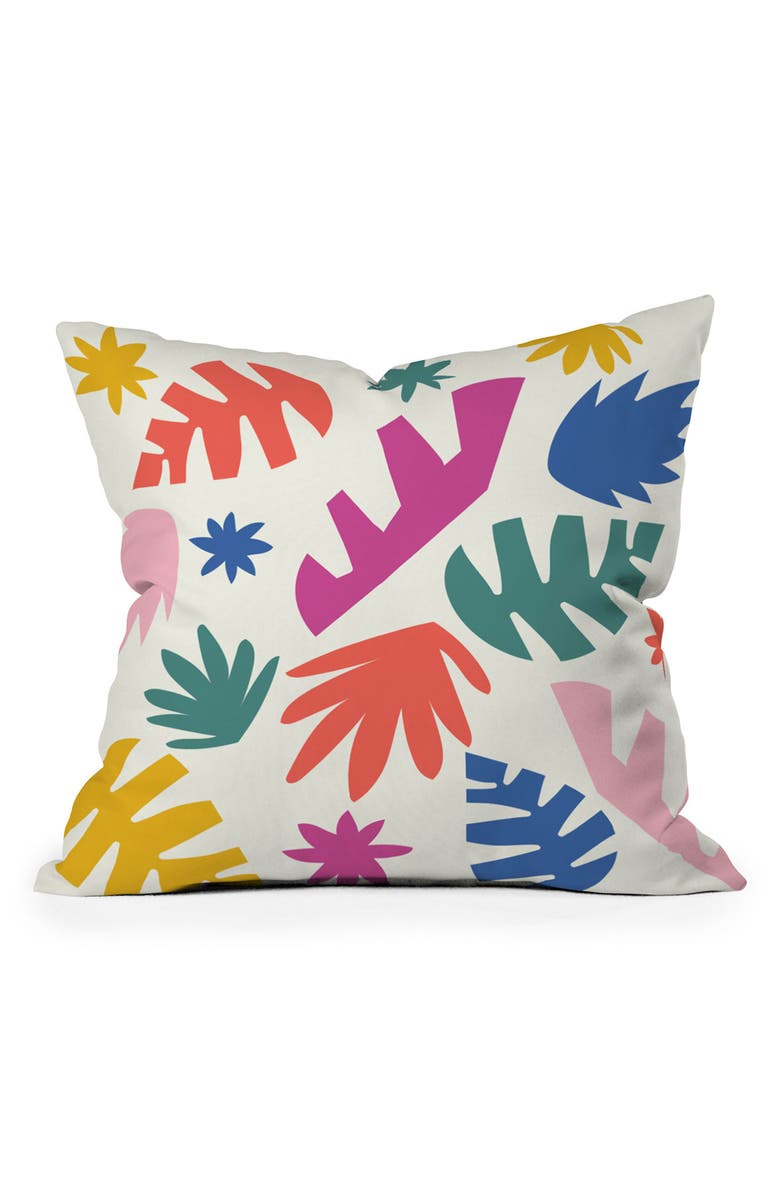 Deny Designs Zoe Wodarz Cut Paper Garden Throw Pillow | Nordstromrack