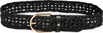 Kate Spade New York open weave leather belt | Nordstromrack