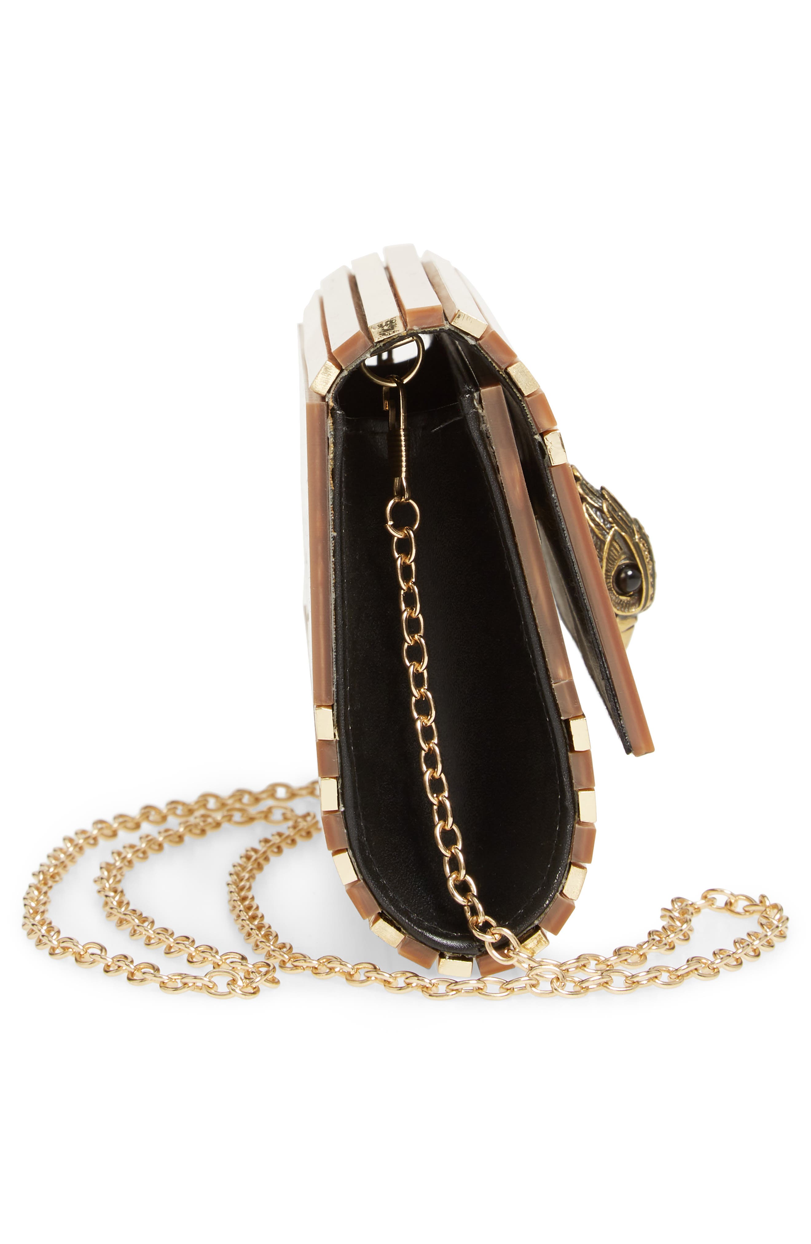 Kurt Geiger London Metallic Envelope Clutch | Nordstromrack