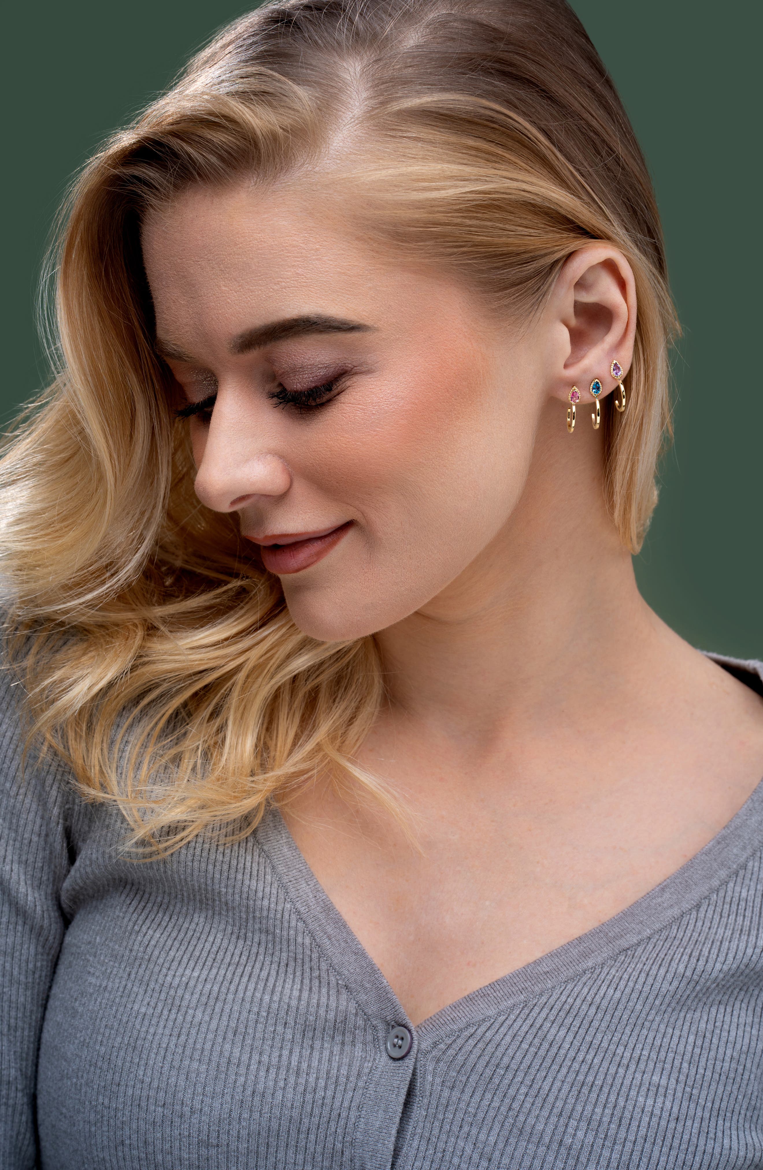 Bony Levy 14K Gold Stone Drop Earrings | Nordstromrack