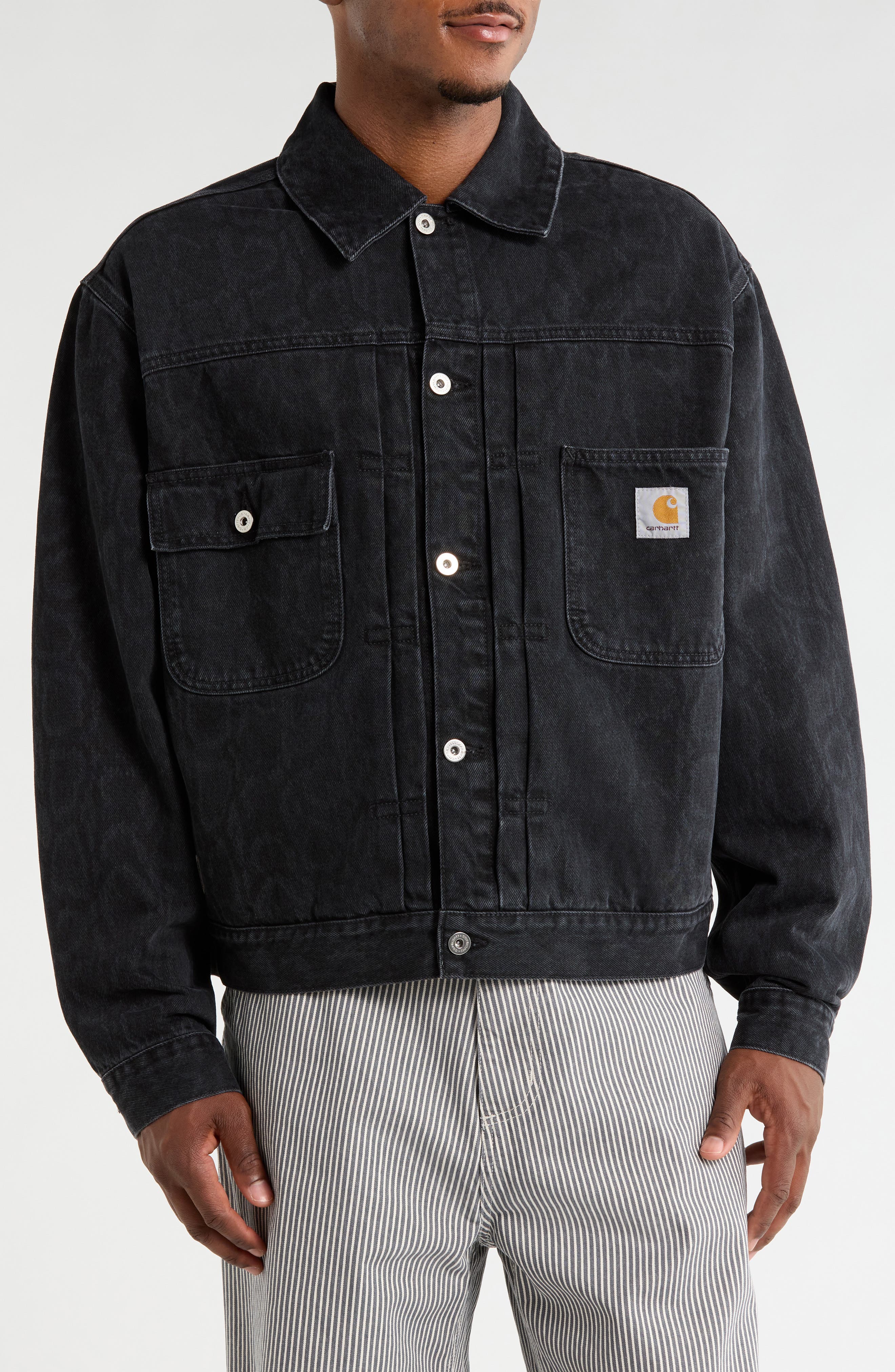 Belmar Snakeskin Print Denim Jacket (Men) | Nordstrom