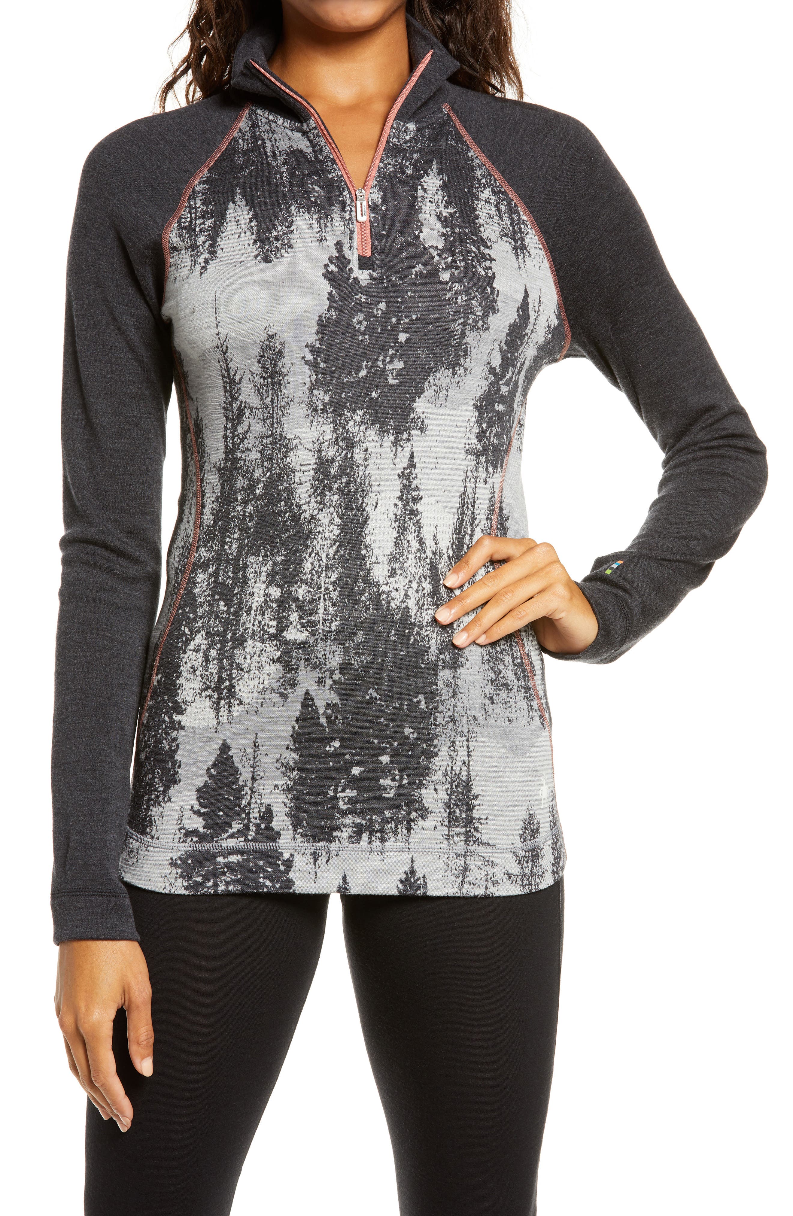 Smartwool Base Layer Quarter Zip Pullover | Nordstrom