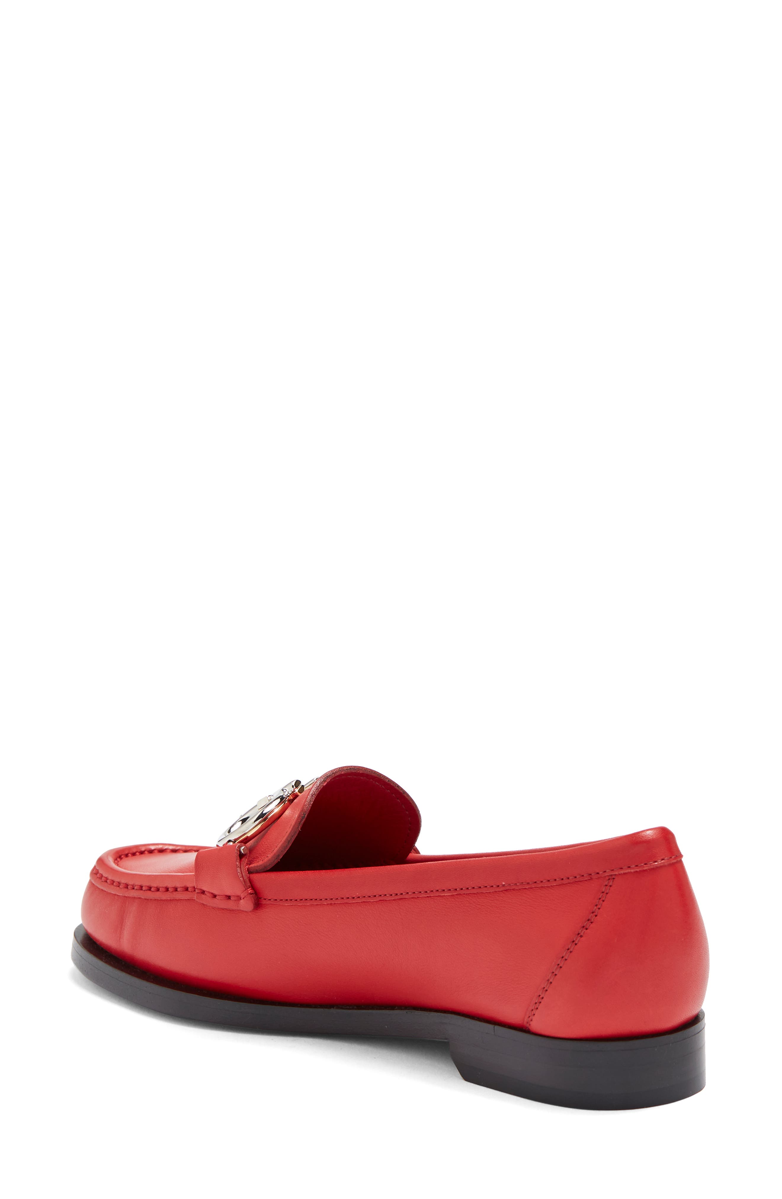 FERRAGAMO Hardware Leather Loafer (Women) | Nordstromrack