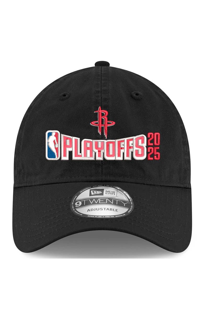 New Era Men's New Era Black Houston Rockets 2025 NBA Playoffs 9TWENTY ...