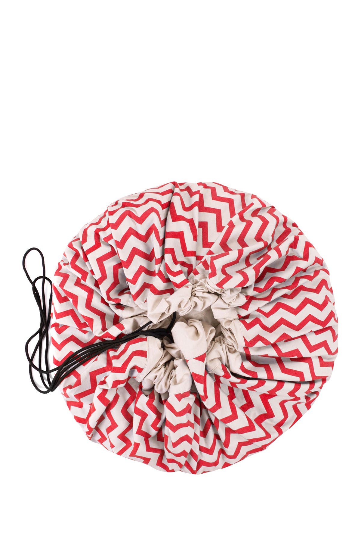 PLAY AND GO Printed 2-in-1 Playmat & Storage Bag - Red Zig-Zag ...